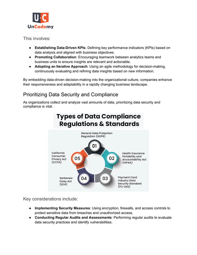 Building a Successful Data Analytics Strategy: Key Considerations | PDF