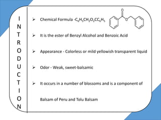 Benzyl Benzoate | PPT