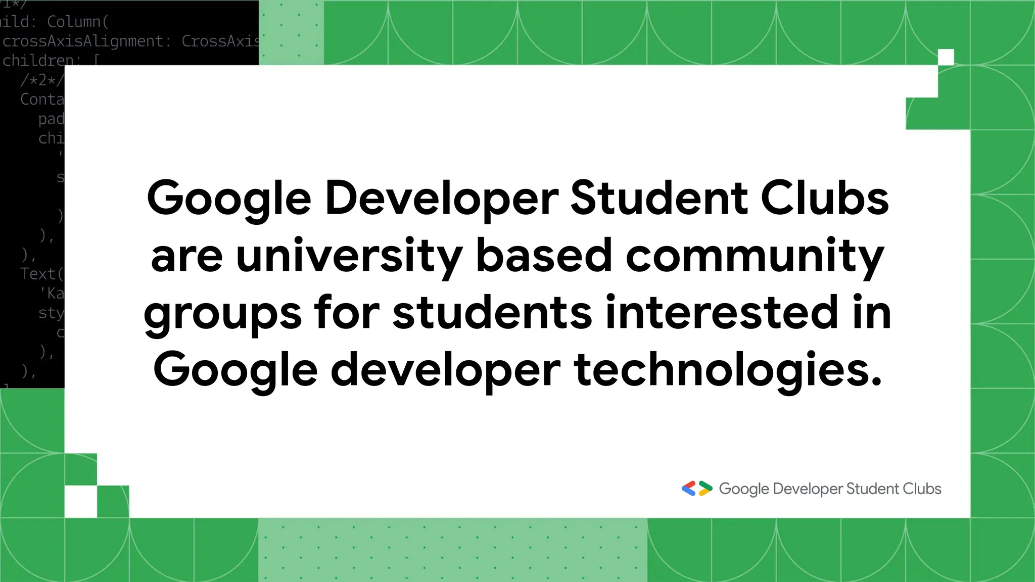 Introduction to GDSC | PPT