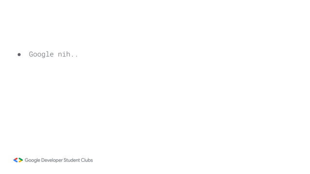 Introduction to GDSC | PPT