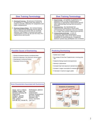 17 overtraining | PDF