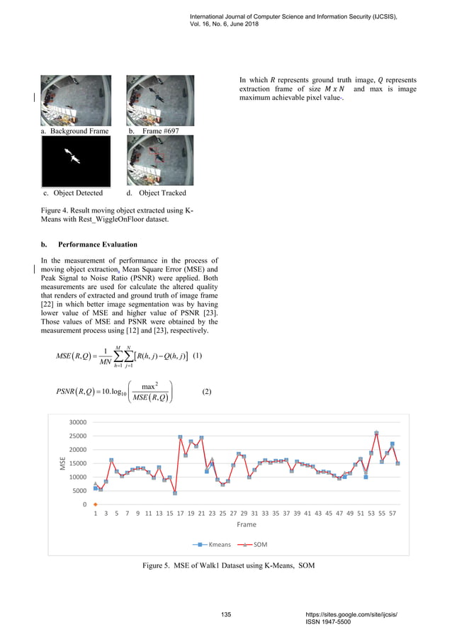 K Means Clustering In Moving Objects Extraction With Selective Background Pdf