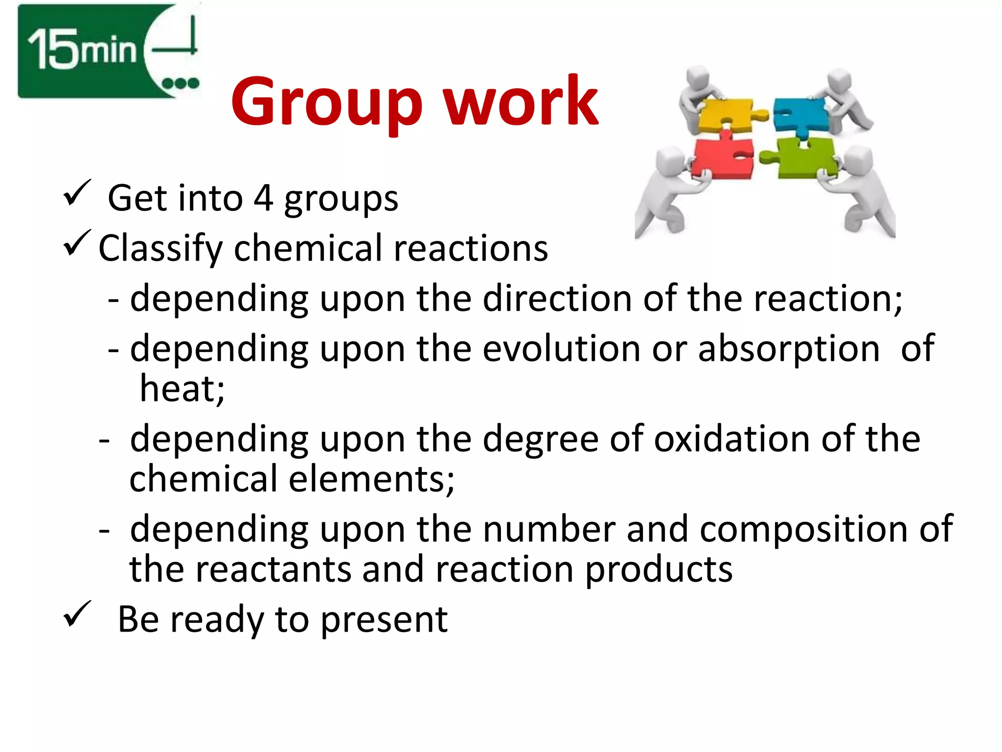 17 ppt v1_10_chemistry_classification of chemical reactions | PPTX