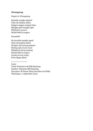 17 pupuh sunda | DOCX