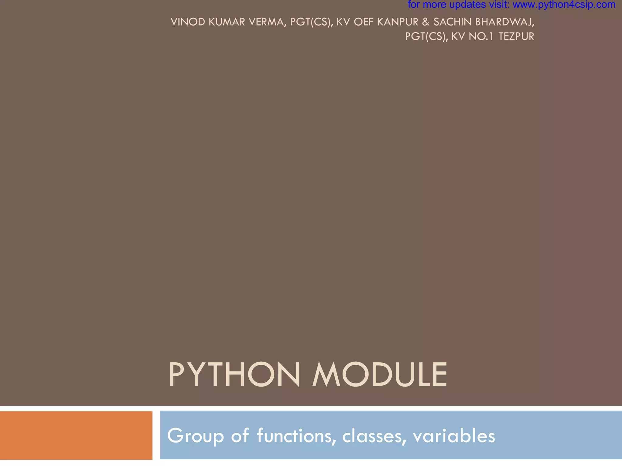 17 PYTHON MODULES-2.pdf