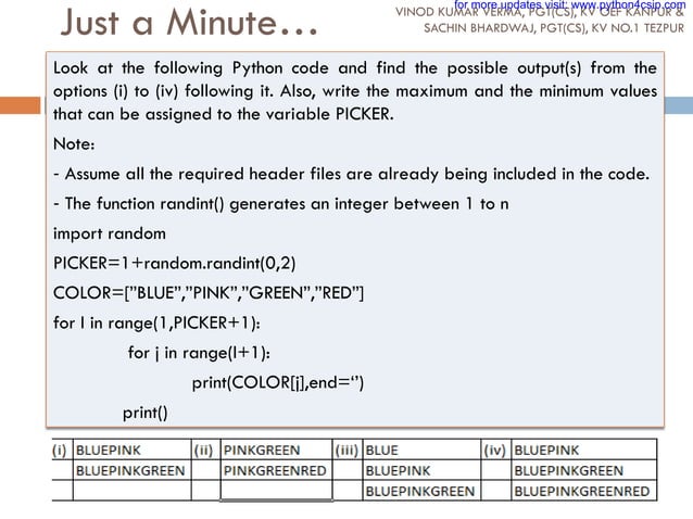 17 PYTHON MODULES-2.pdf | Programming Languages | Computing