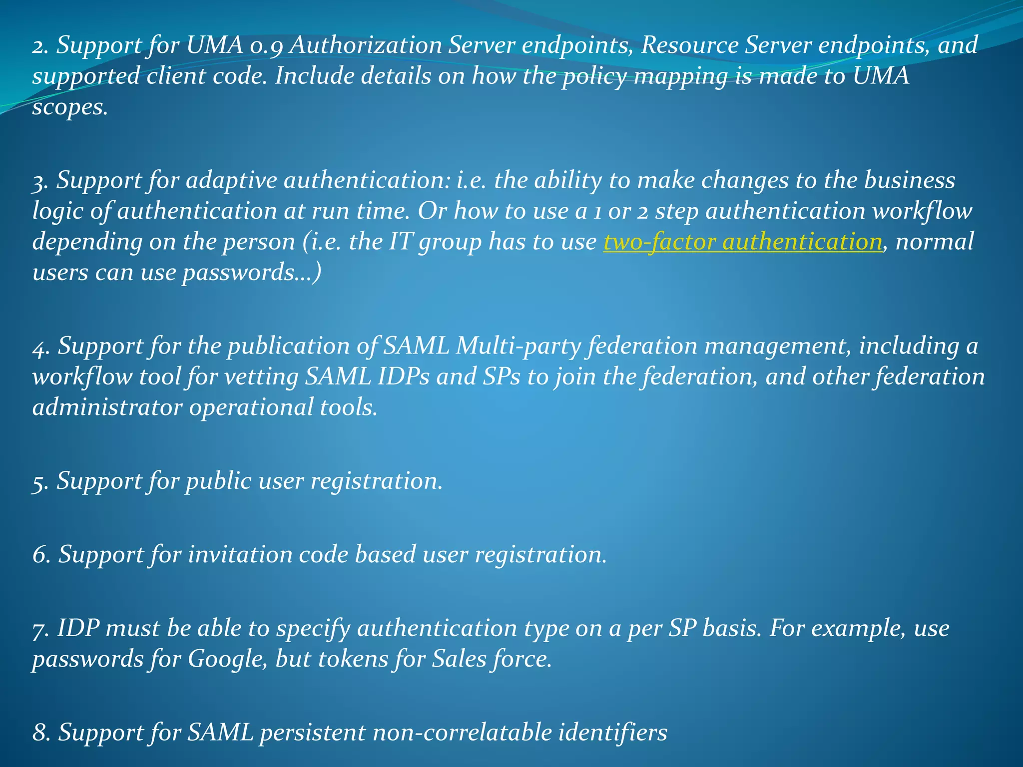 17 recommended requirements for an identity and access management poc ...