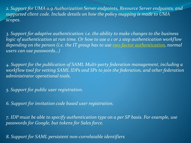 17 recommended requirements for an identity and access management poc ...