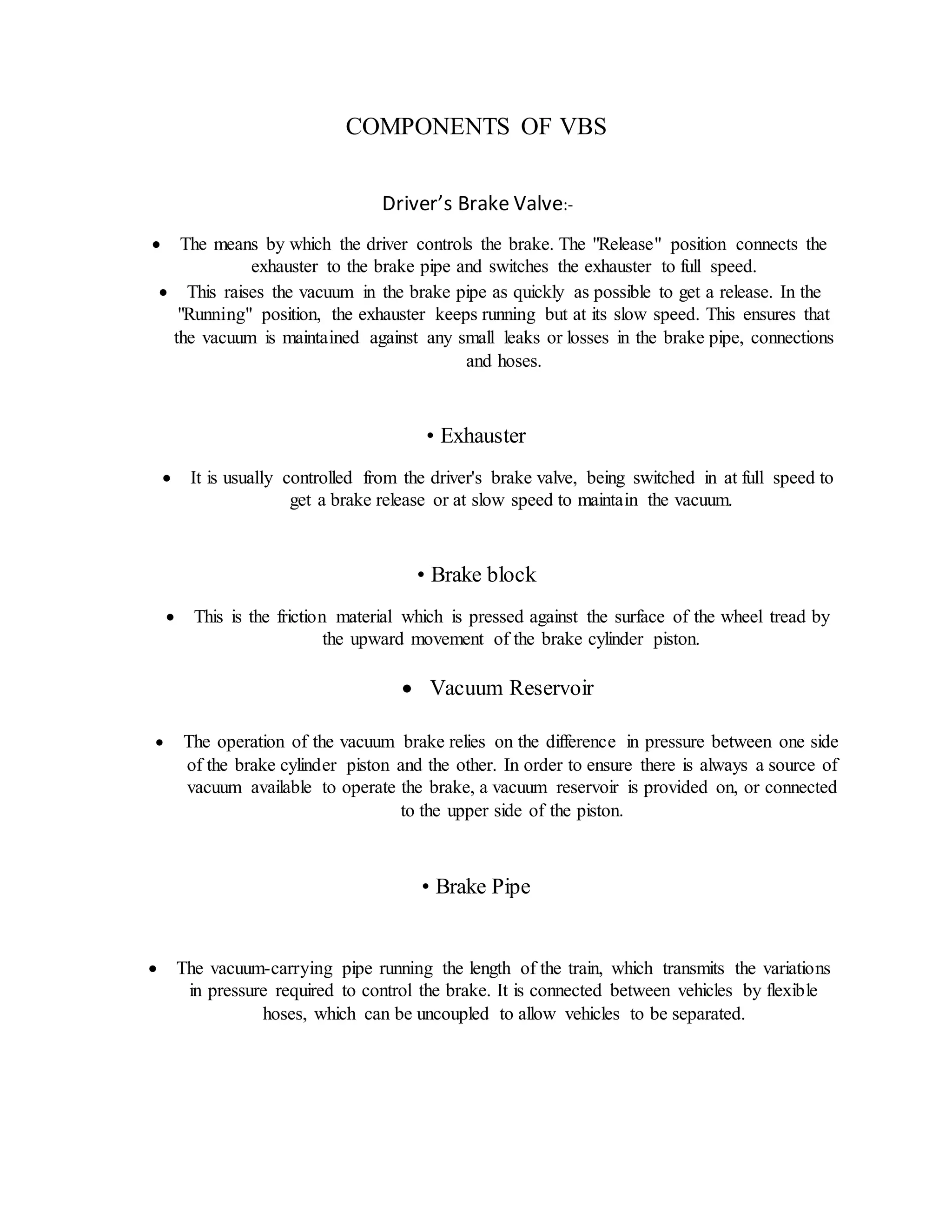 REPORT OF VBS | DOCX