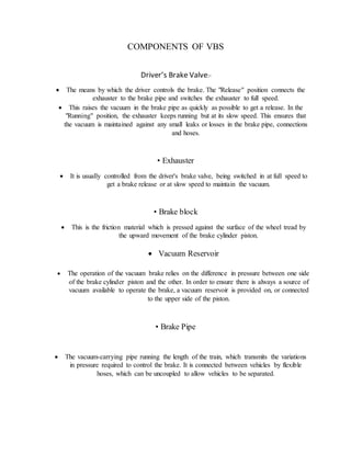 REPORT OF VBS | DOCX