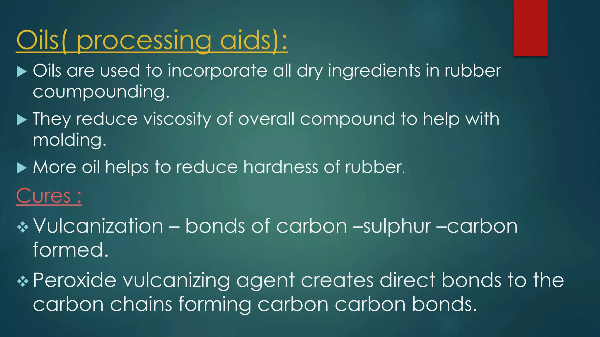 17 rubber compounding ppt kiran | PPTX