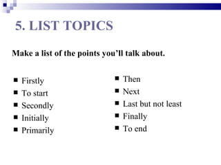 17 steps to better presentations vocabulary guide. By Andrew D. Miles ...
