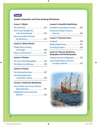 Georgia Common Core Support Coach, CCGPS Edition, Target: Reading ...