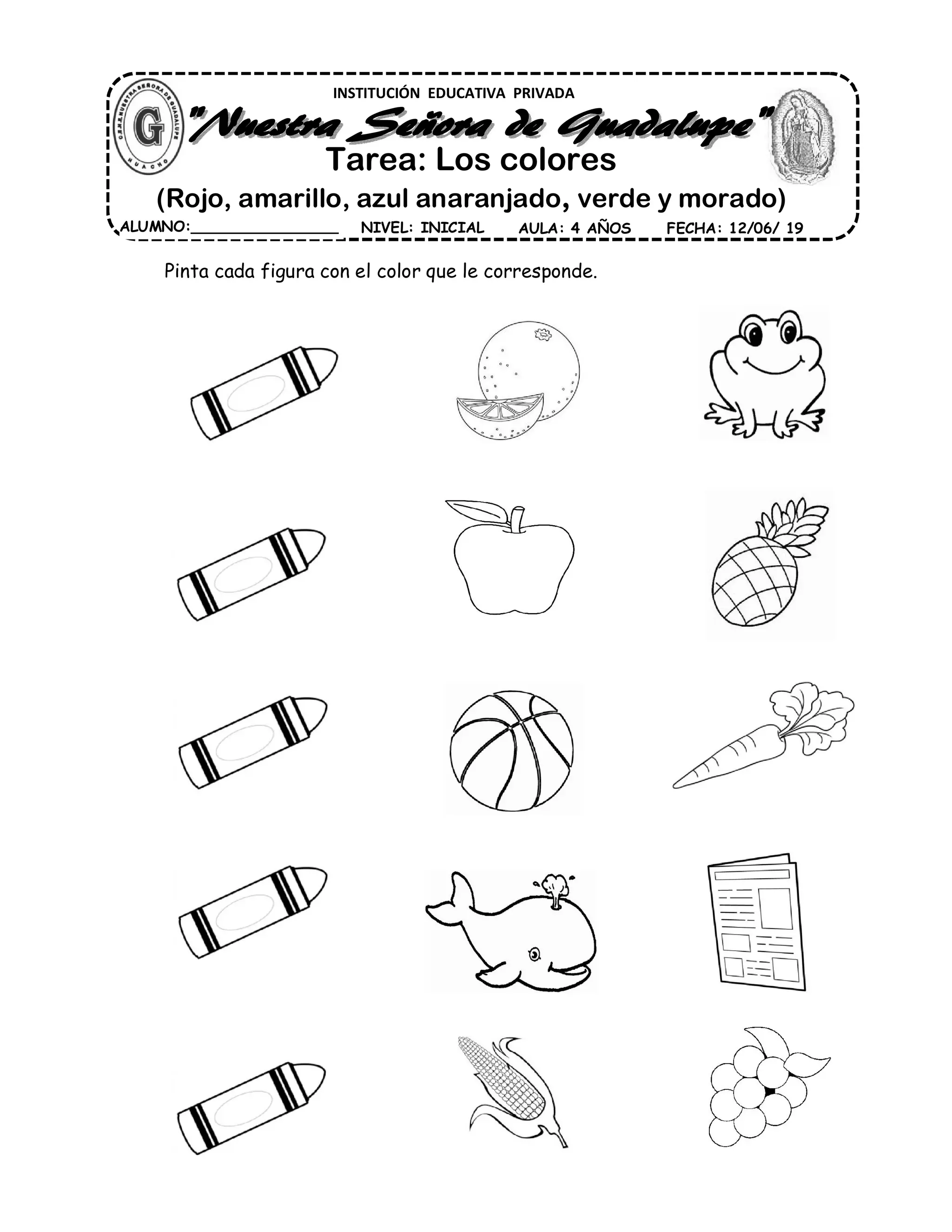17 tarea colores | PDF