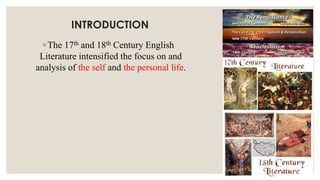 17 th and 18th century english literature | PPTX