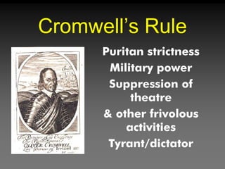 17th Century - Cavaliers & Puritans.ppt | Christianity | Religion ...