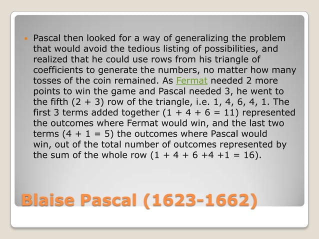 17th century history of mathematics | PPTX