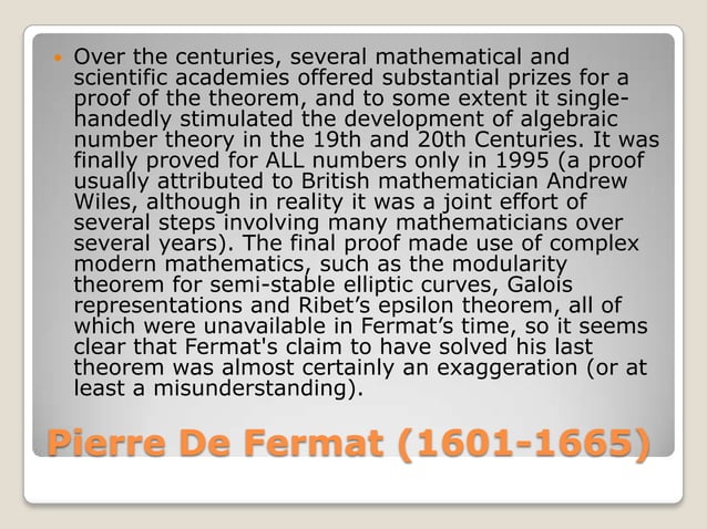 17th century history of mathematics | PPTX