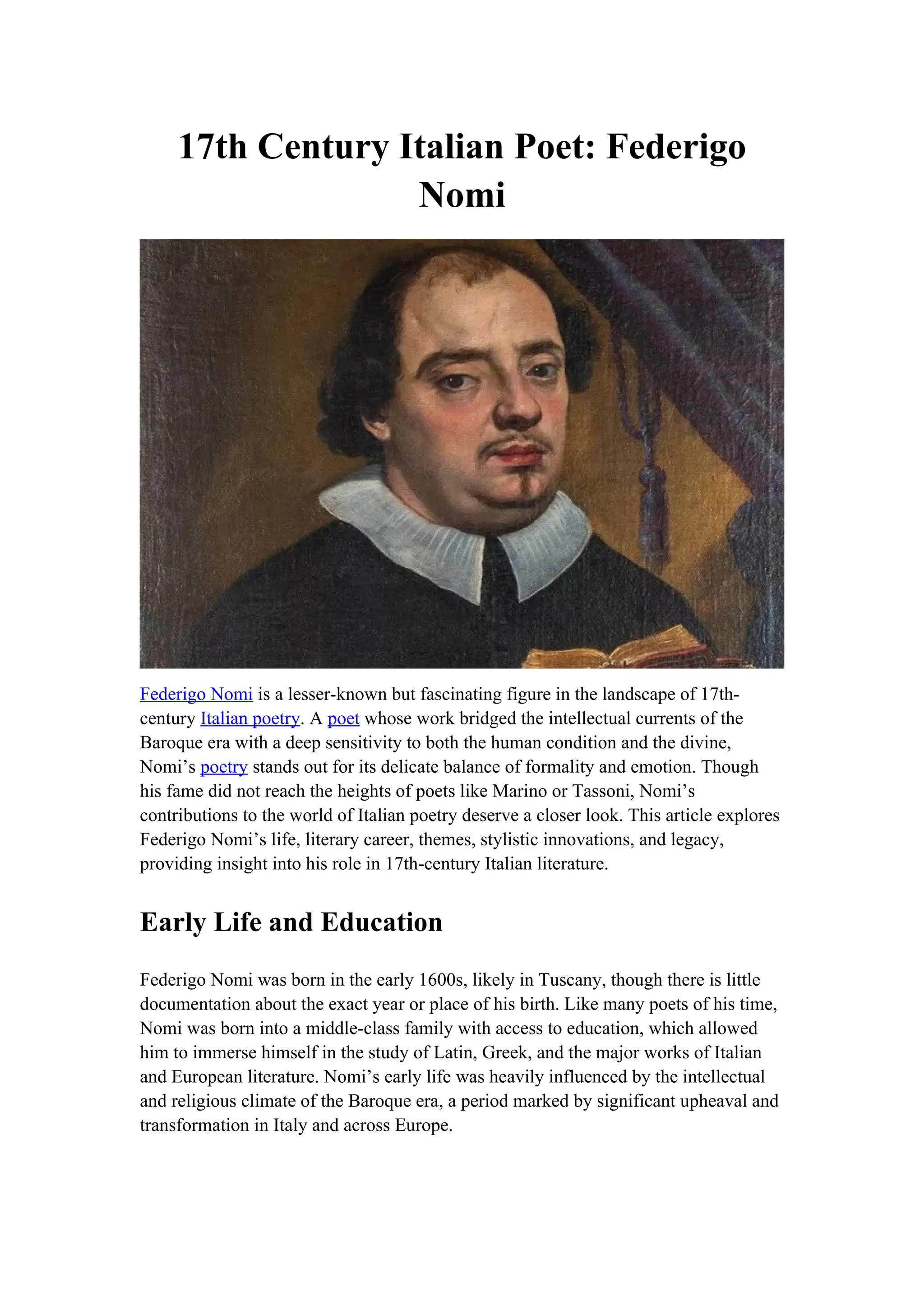 17th Century Italian Poet Federigo Nomi.docx