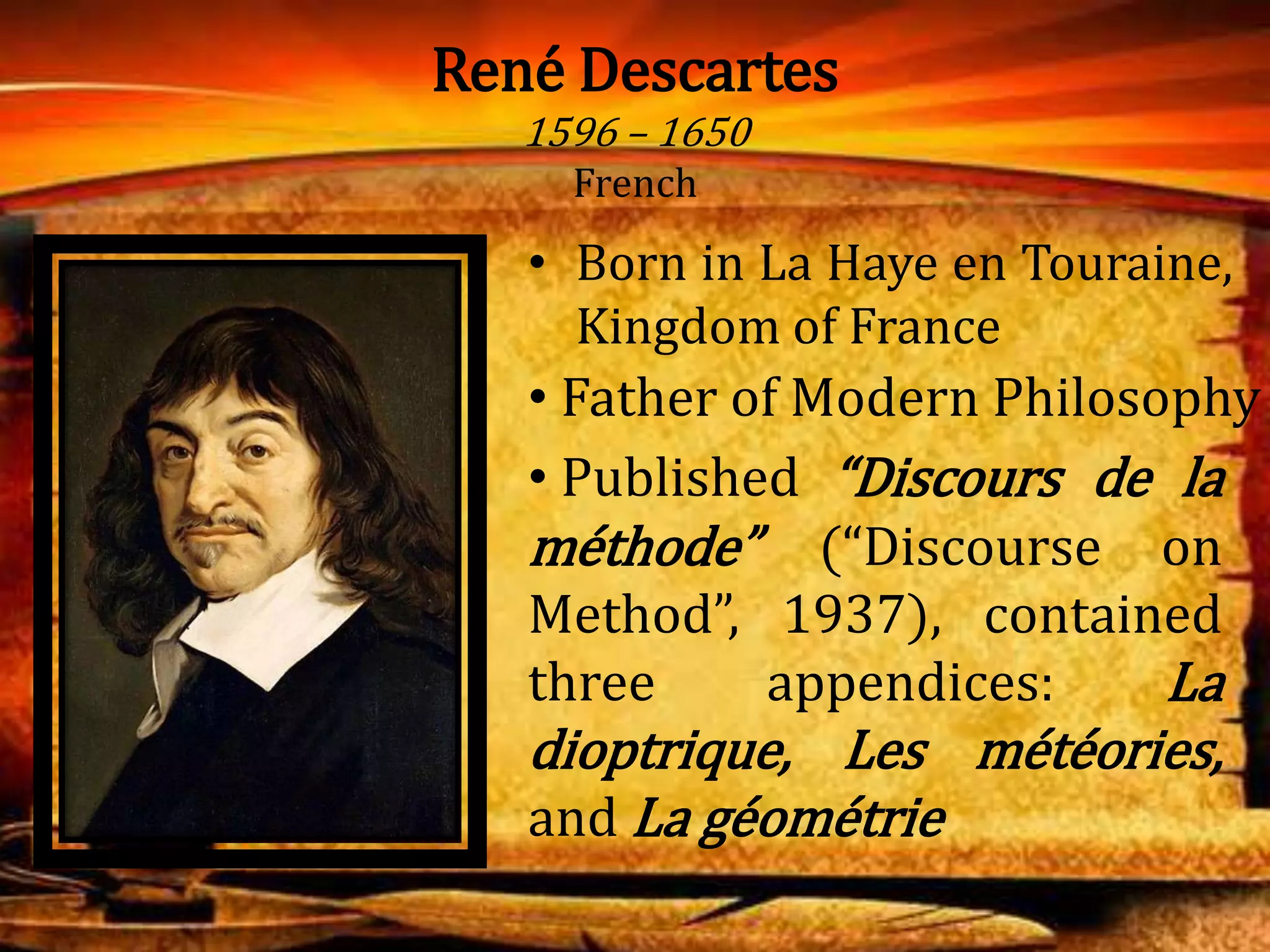 17th century mathematics (napier, mersenne, descartes, fermat, & pascal ...