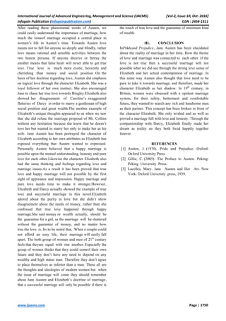 the importance of marriagein the 19th century british england jane ...