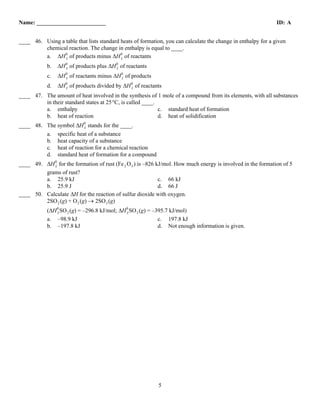17 thermochemistry | PDF