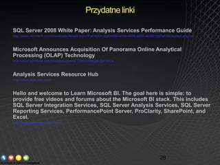 Introduction to SQL Server Analysis services 2008 | PPT