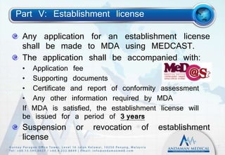 Malaysia Medical Devices Regulations | PPTX