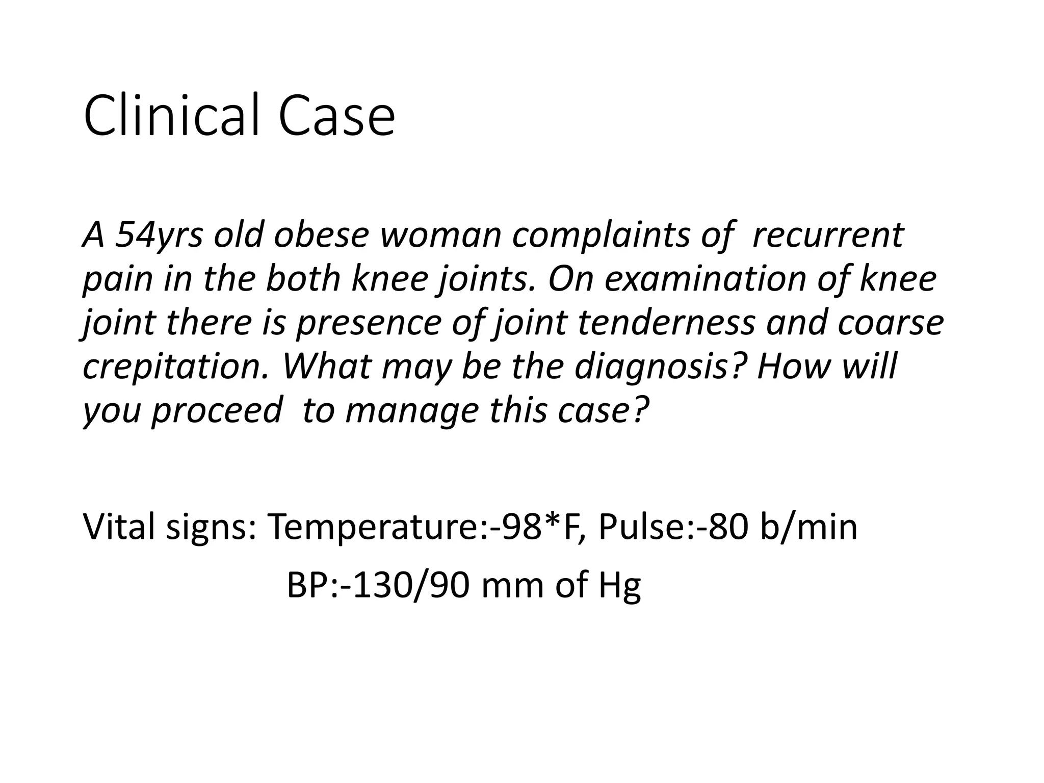 Primary care approach to joint pain | PPTX