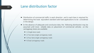 Design of flexible pavement | PPTX