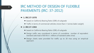 Design of flexible pavement | PPTX