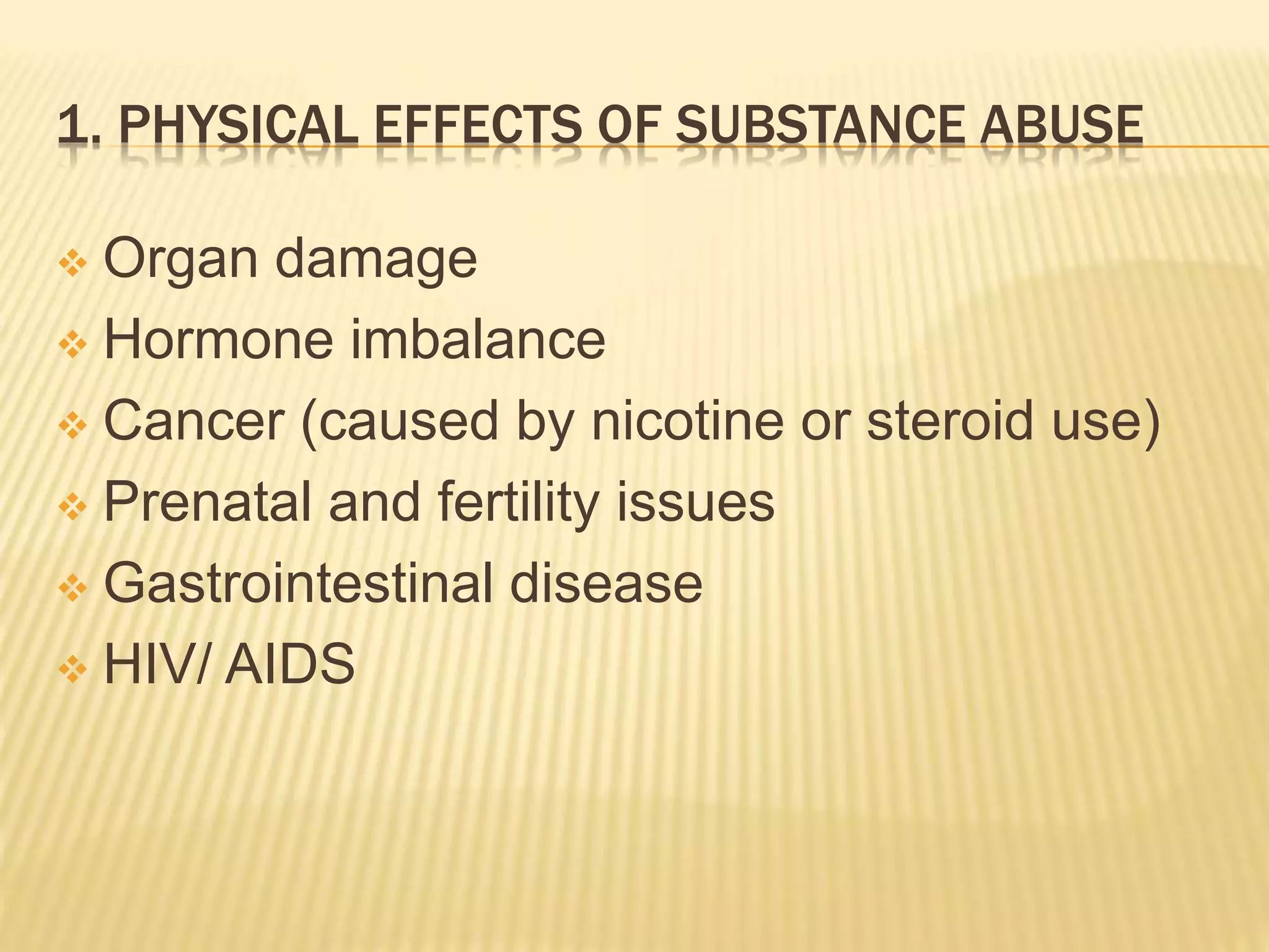 types of drug use & different drug effects | PPTX