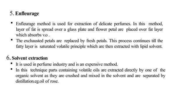 Volatile Oil Occurrence Distribution Isolation Identification Tests