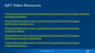 Intel(r) Quick Assist Technology Overview | PPT