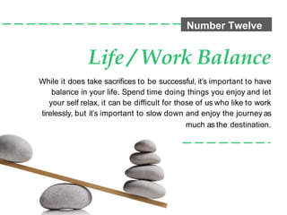 17 ways successful people approach life | PPTX