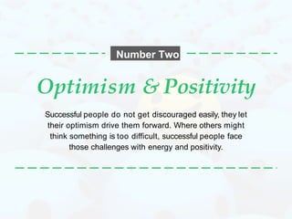 17 ways successful people approach life | PPTX