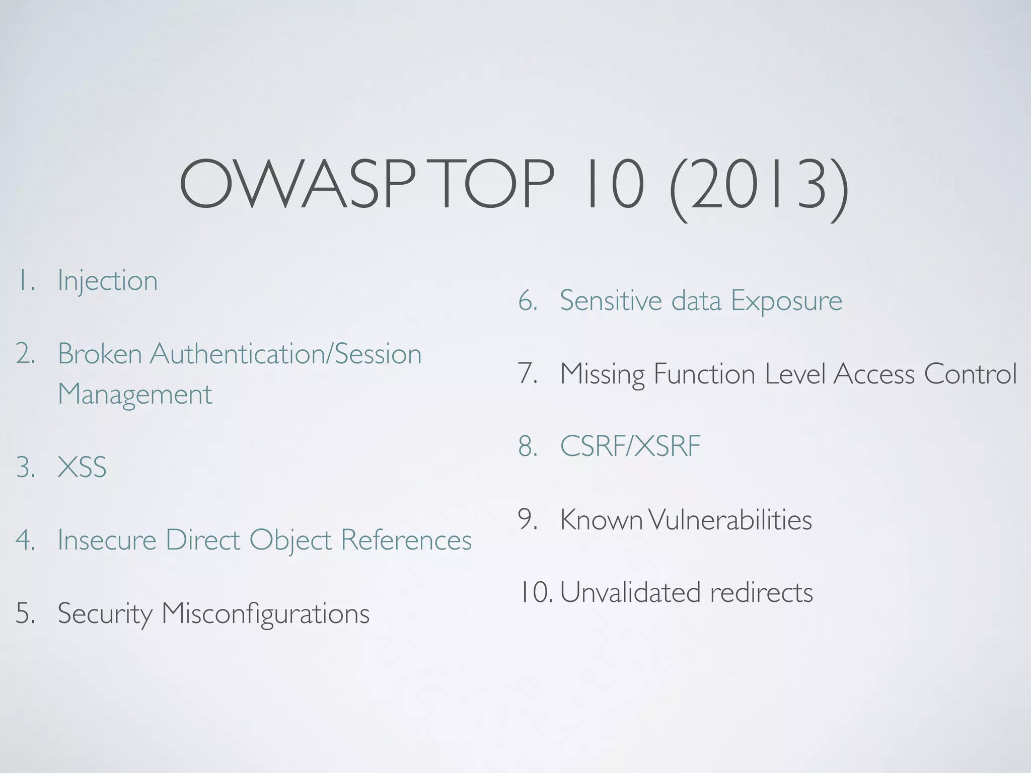 17 - Web Application Threats | PPT