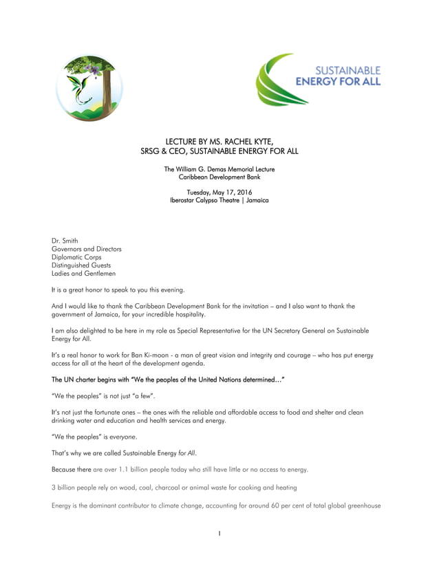 17th William G. Demas Memorial Lecture | PDF