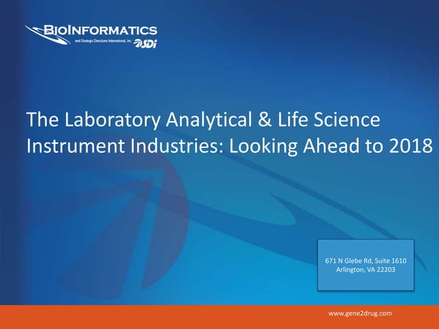 The Laboratory Analytical and Life Science Instrument Industries ...