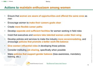 WPC/BCG Study on Untapped Reserves - Promoting Gender Balance in Oil ...