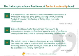 WPC/BCG Study on Untapped Reserves - Promoting Gender Balance in Oil ...