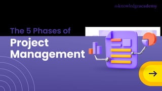 Crack the code of Project Management with these 5 key phases! | PPT
