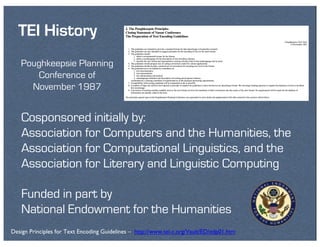 Carpenter Balisage pre-conference presentation Care & Feeding of Your Markup Structure | PPT