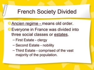 On the Eve of Revolution | PPT