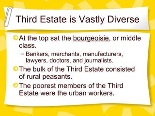On the Eve of Revolution | PPT