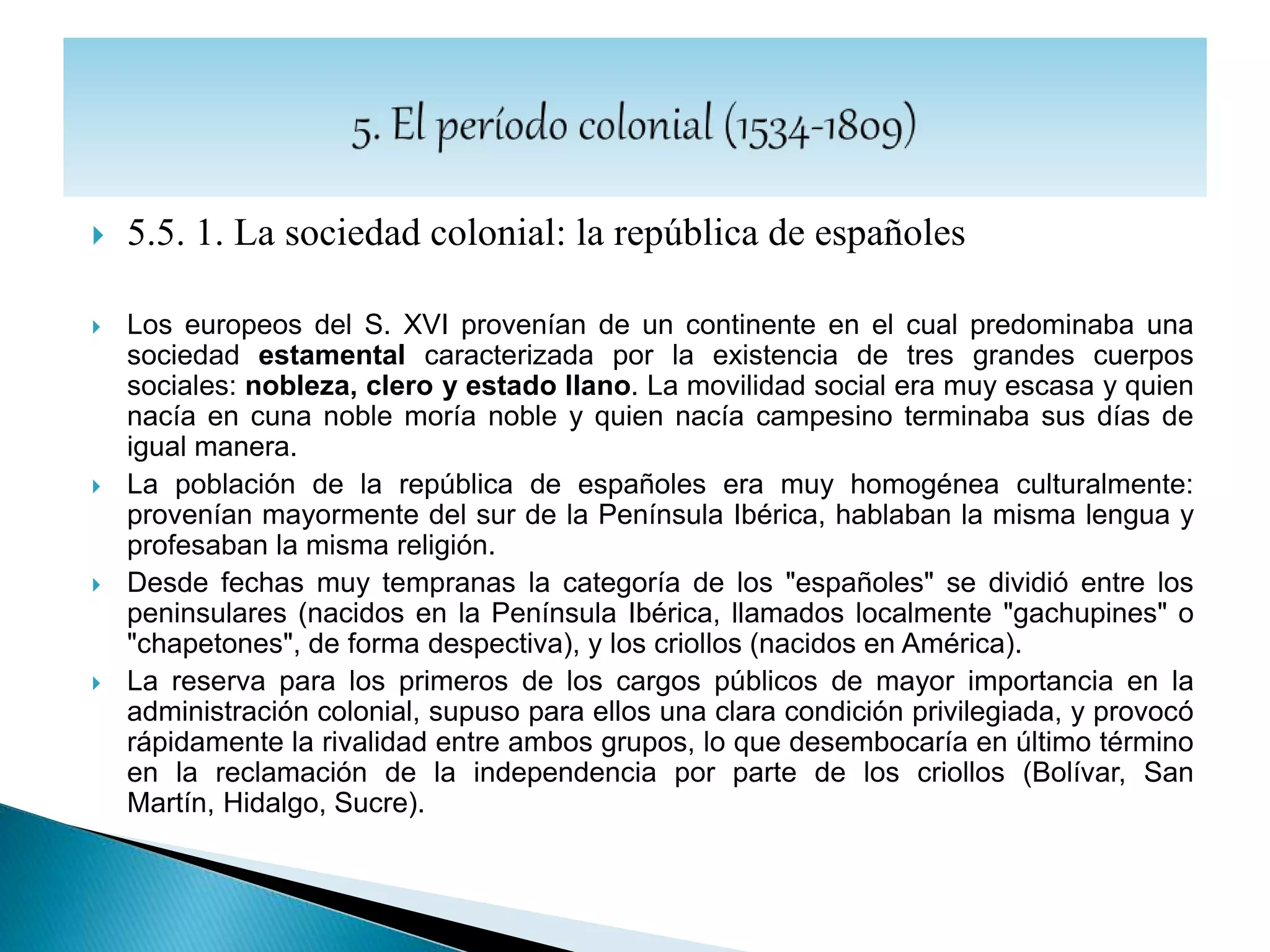 El período colonial del ecuador | PPTX