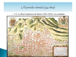 El período colonial del ecuador | PPTX