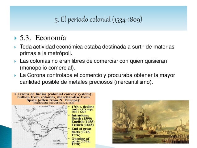El período colonial del ecuador