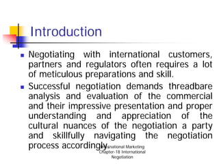 International Negotiation | PDF