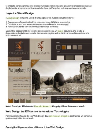L’Efficacia del Visual Design per il Sito Web del Tuo Hotel | PDF